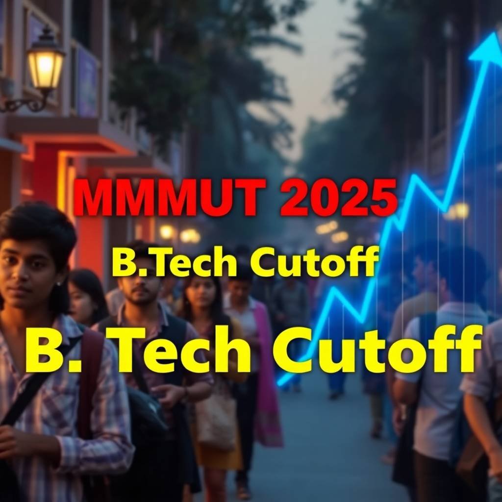MMMUT 2025 B.Tech Cutoff: मदन मोहन मालवीय प्रौद्योगिकी विश्वविद्यालय में प्रवेश की पहली कट-ऑफ ...
