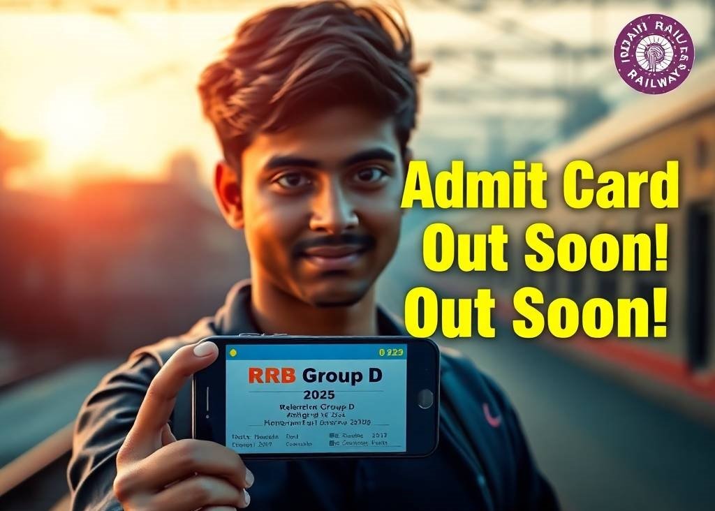 RRB Group D Admit Card 2025: Download Link, Exam Date, CBT Hall Ticket ...